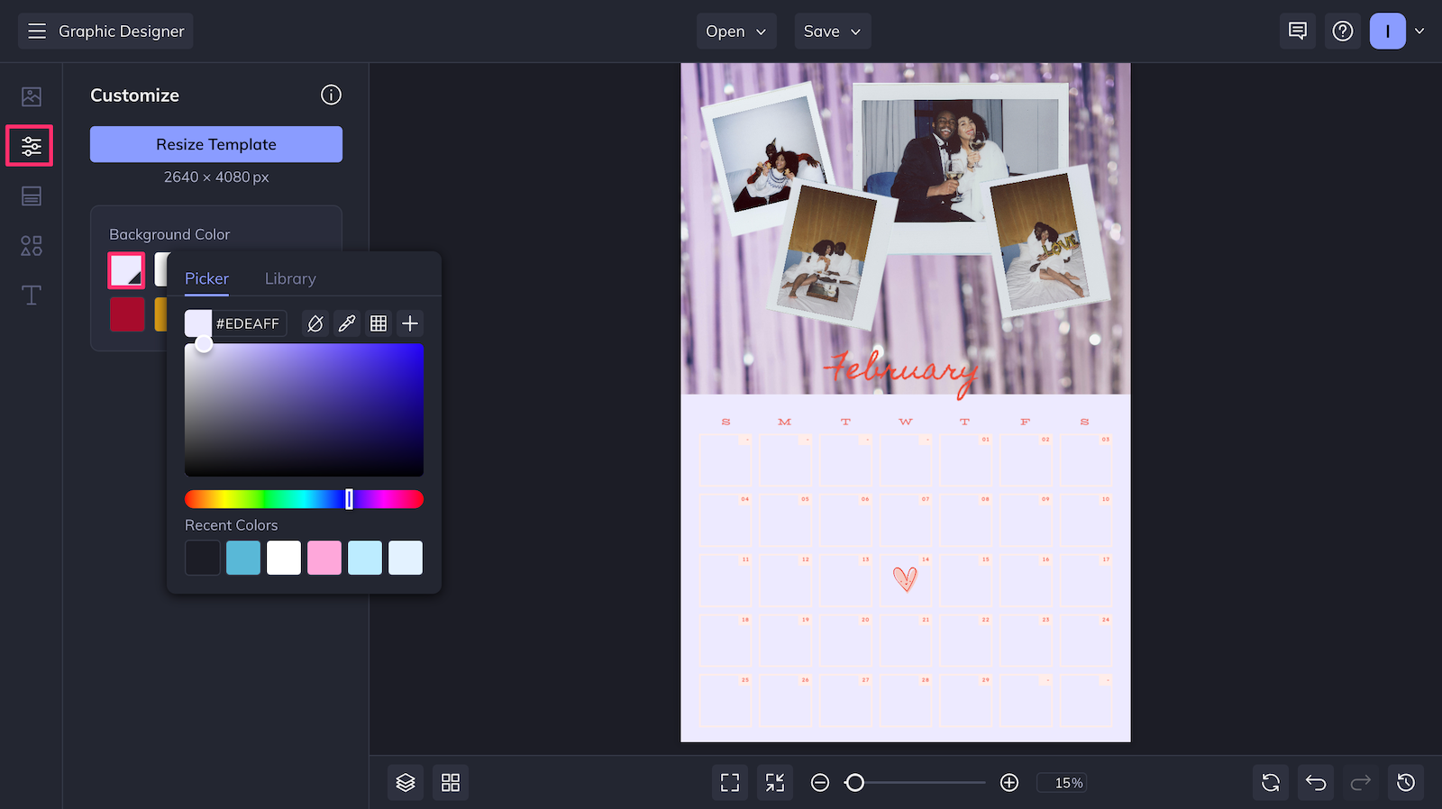 How to Make a Customized Printable Calendar | Learn BeFunky