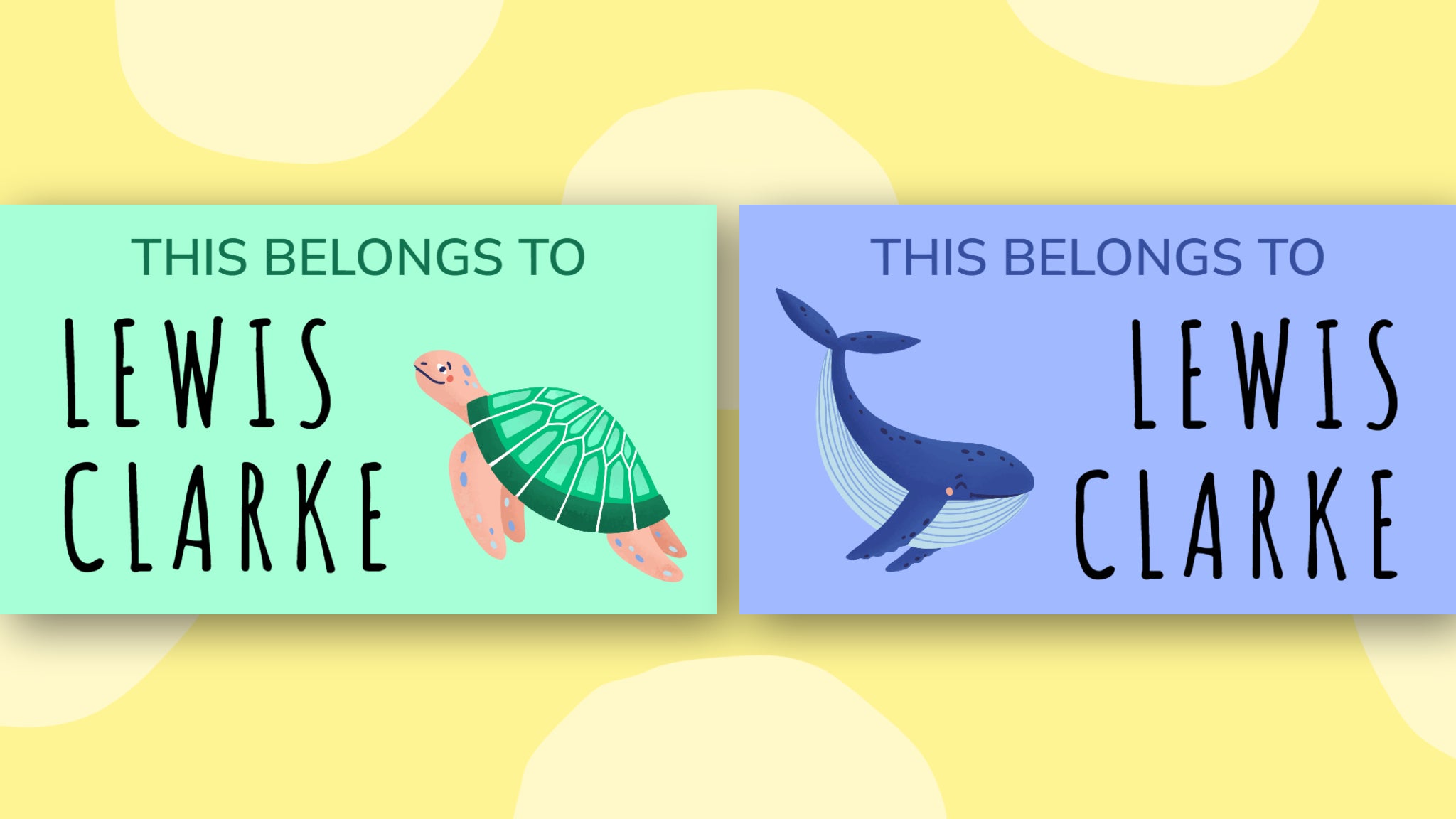 How to Make DIY Name Labels for School | Learn BeFunky