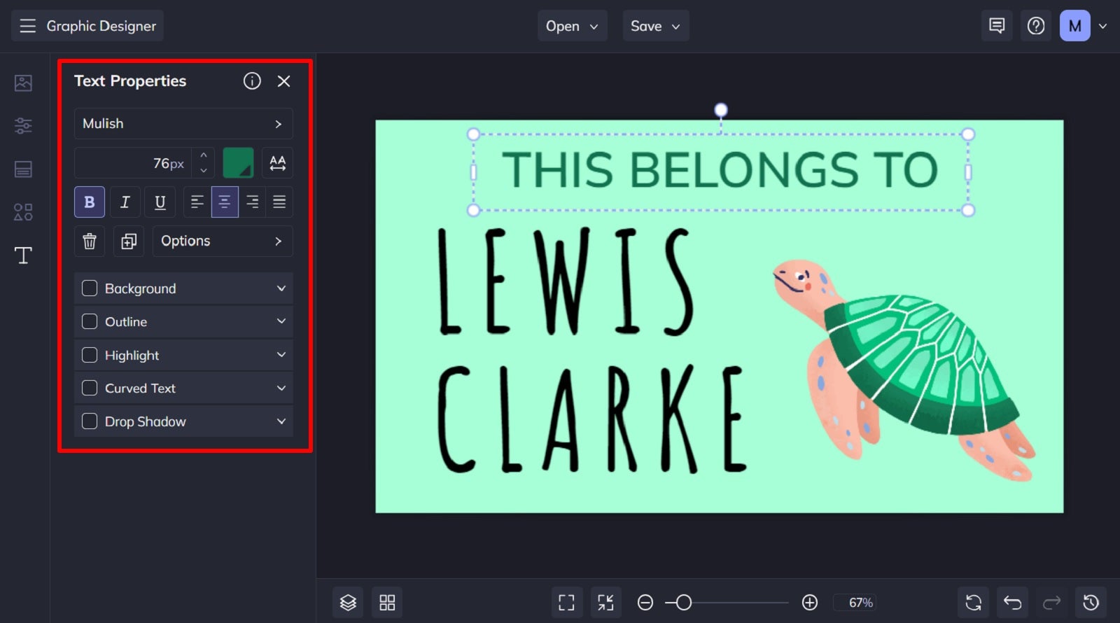 How to Make DIY Name Labels for School | Learn BeFunky
