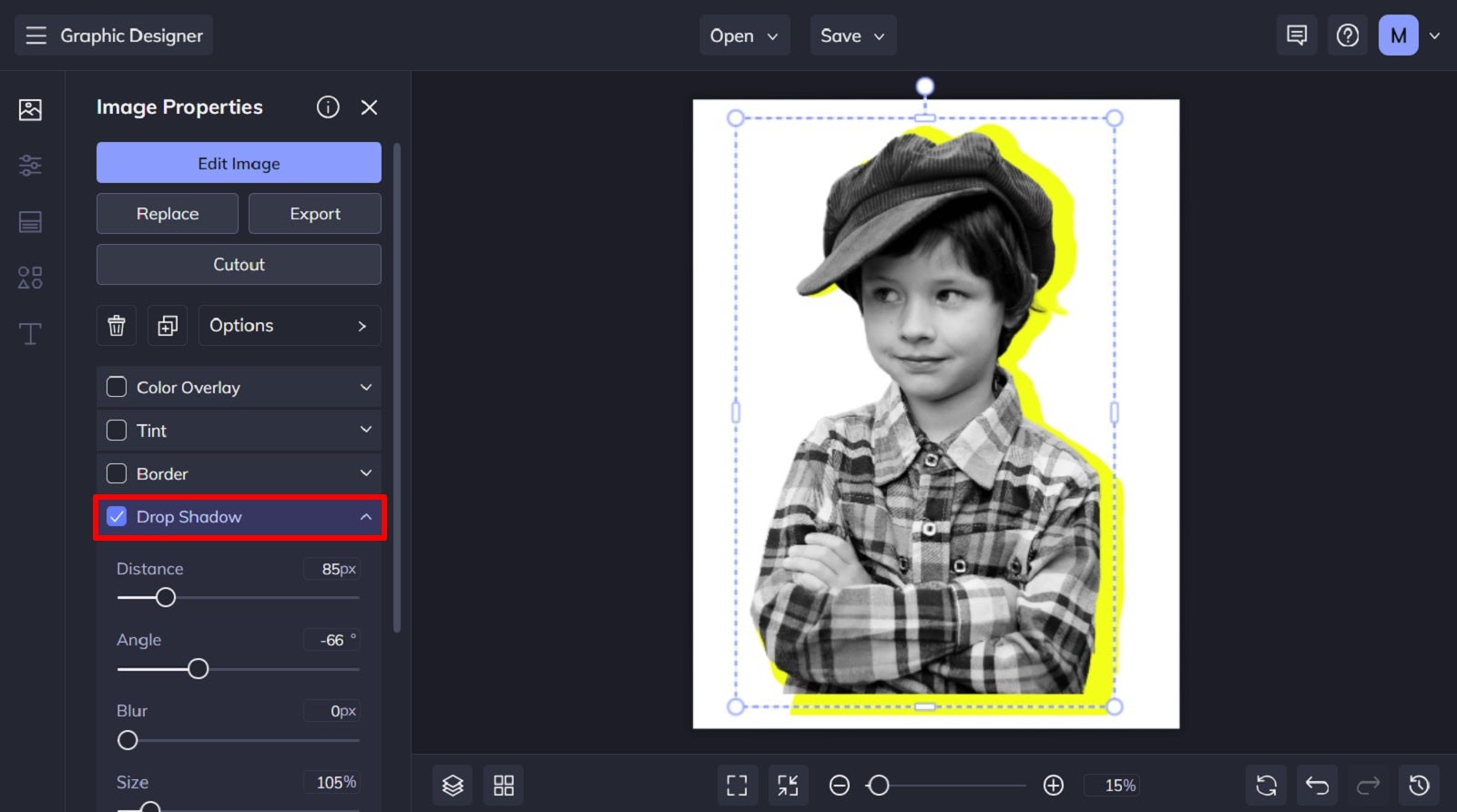 How to Create Colorful Drop Shadow Portraits | Learn BeFunky