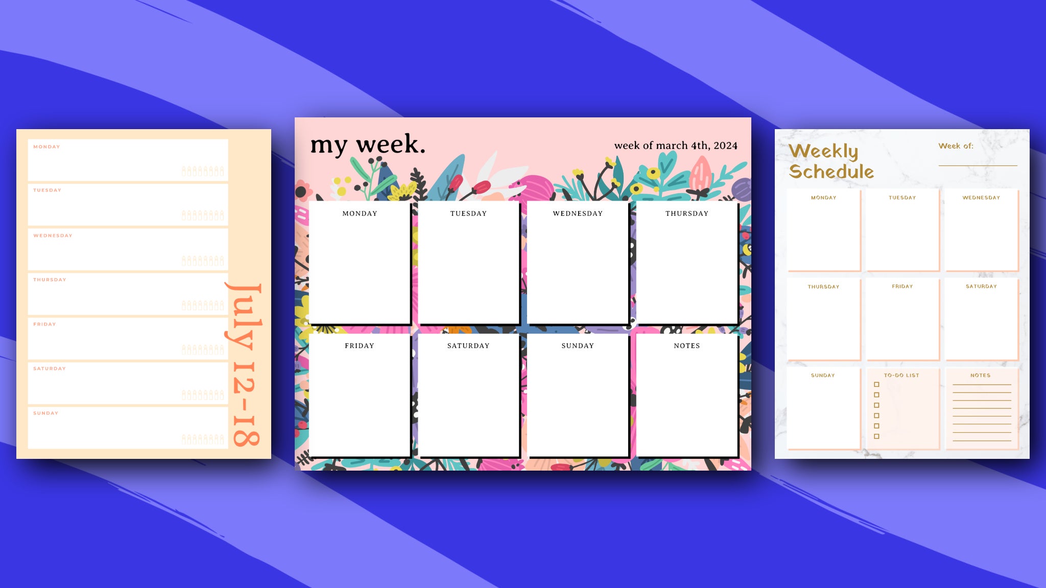Design a Weekly Planner With BeFunky | Learn BeFunky