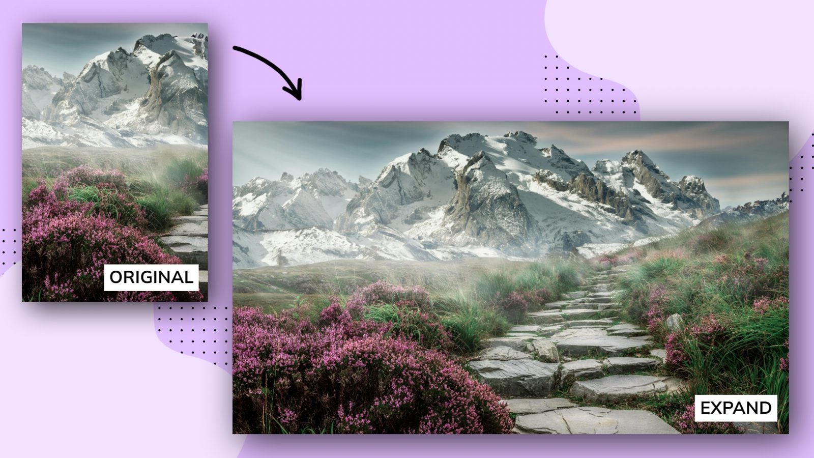 Extend Your Landscapes With Expand AI | Learn BeFunky