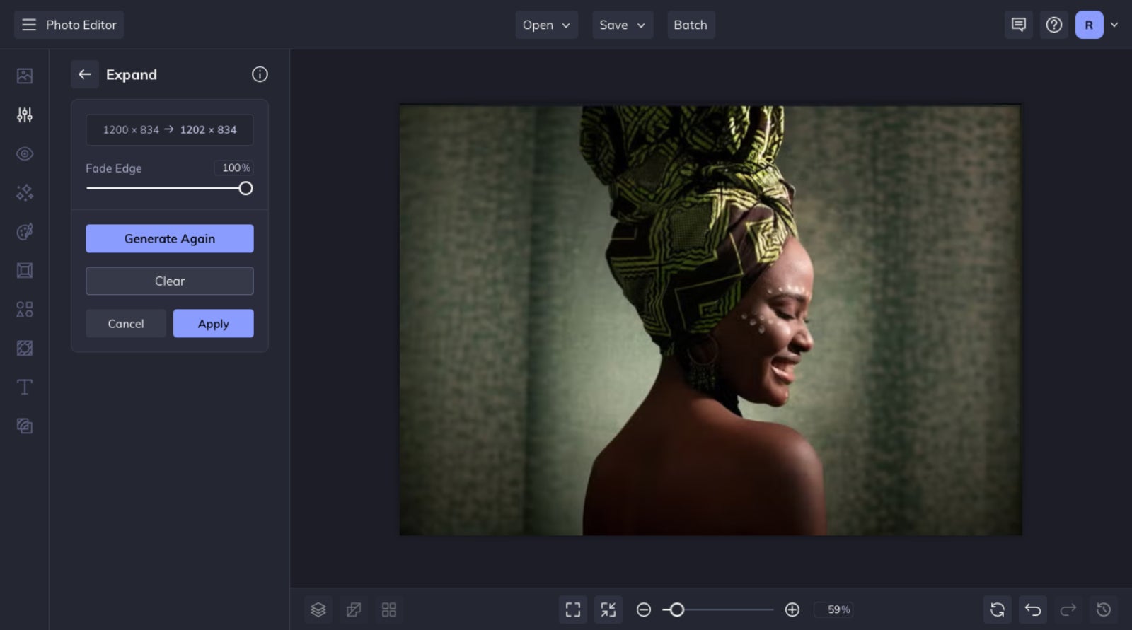 Use Expand AI to Crop Photos Without Losing Details | Learn BeFunky