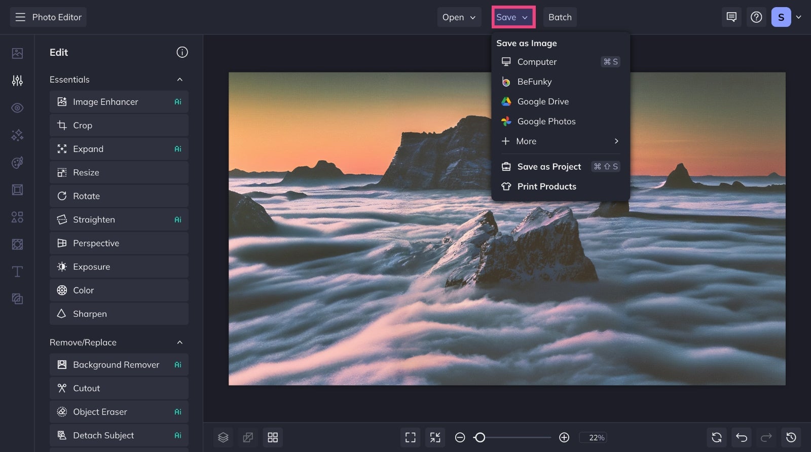 Extend Your Landscapes With Expand AI | Learn BeFunky