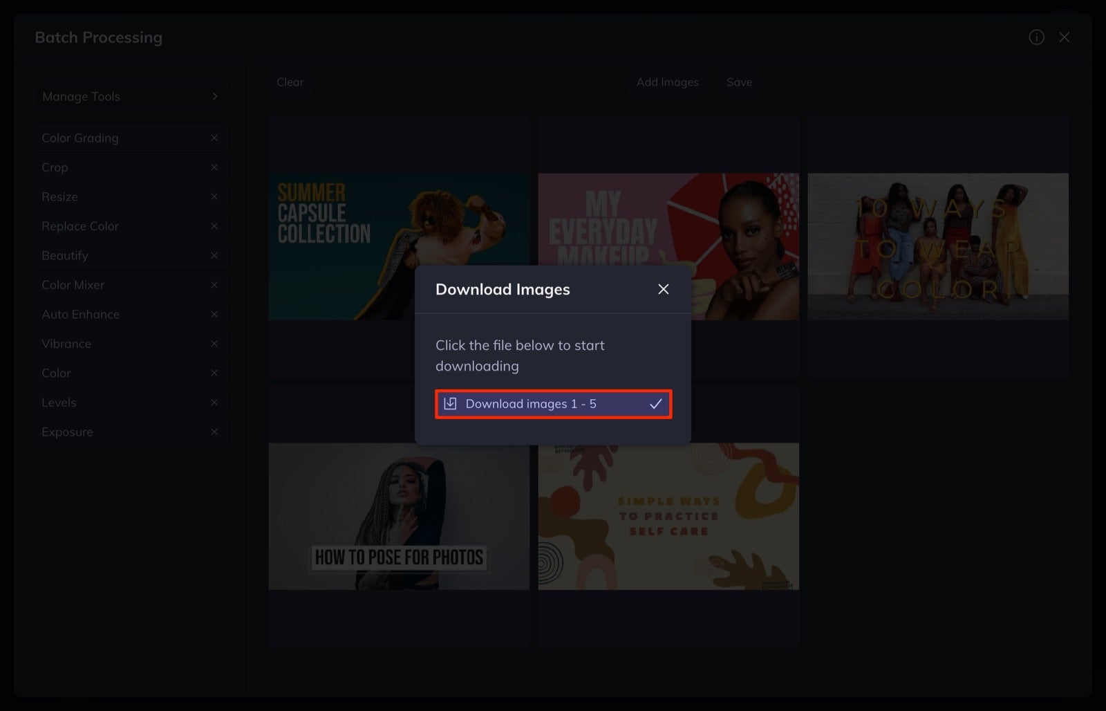 How to Batch Resize YouTube Thumbnails | Learn BeFunky