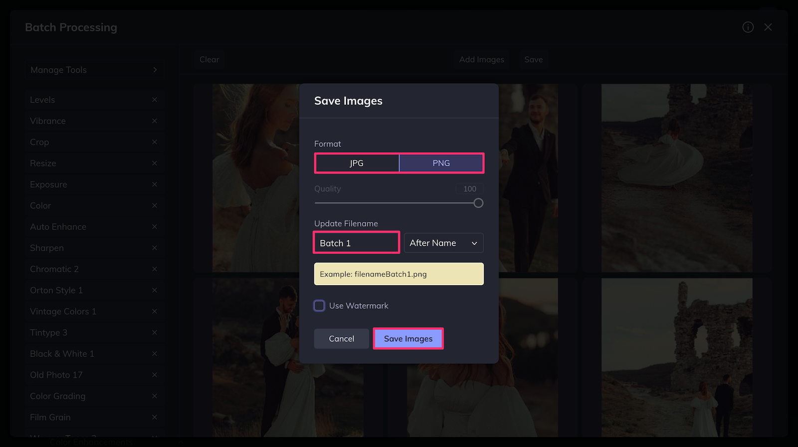 Edit Wedding Photos Faster With the Batch Photo Editor | Learn BeFunky