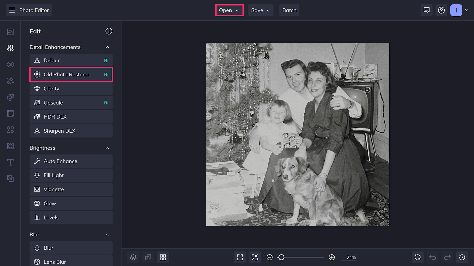 Restore Old Photos to Create New Memories This Father’s Day | Learn BeFunky