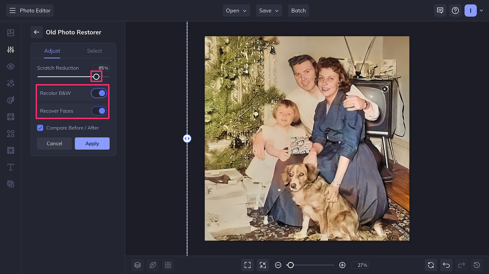 Restore Old Photos to Create New Memories This Father’s Day | Learn BeFunky