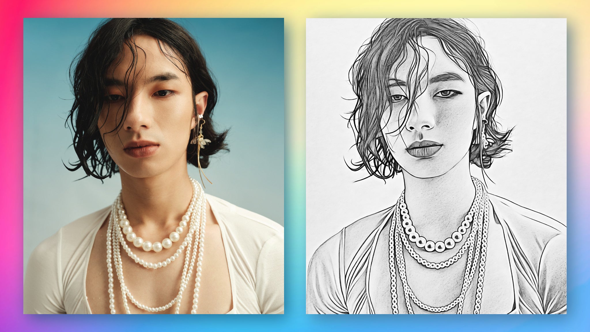 How to Turn a Portrait Photo Into a Charcoal Drawing | Learn BeFunky