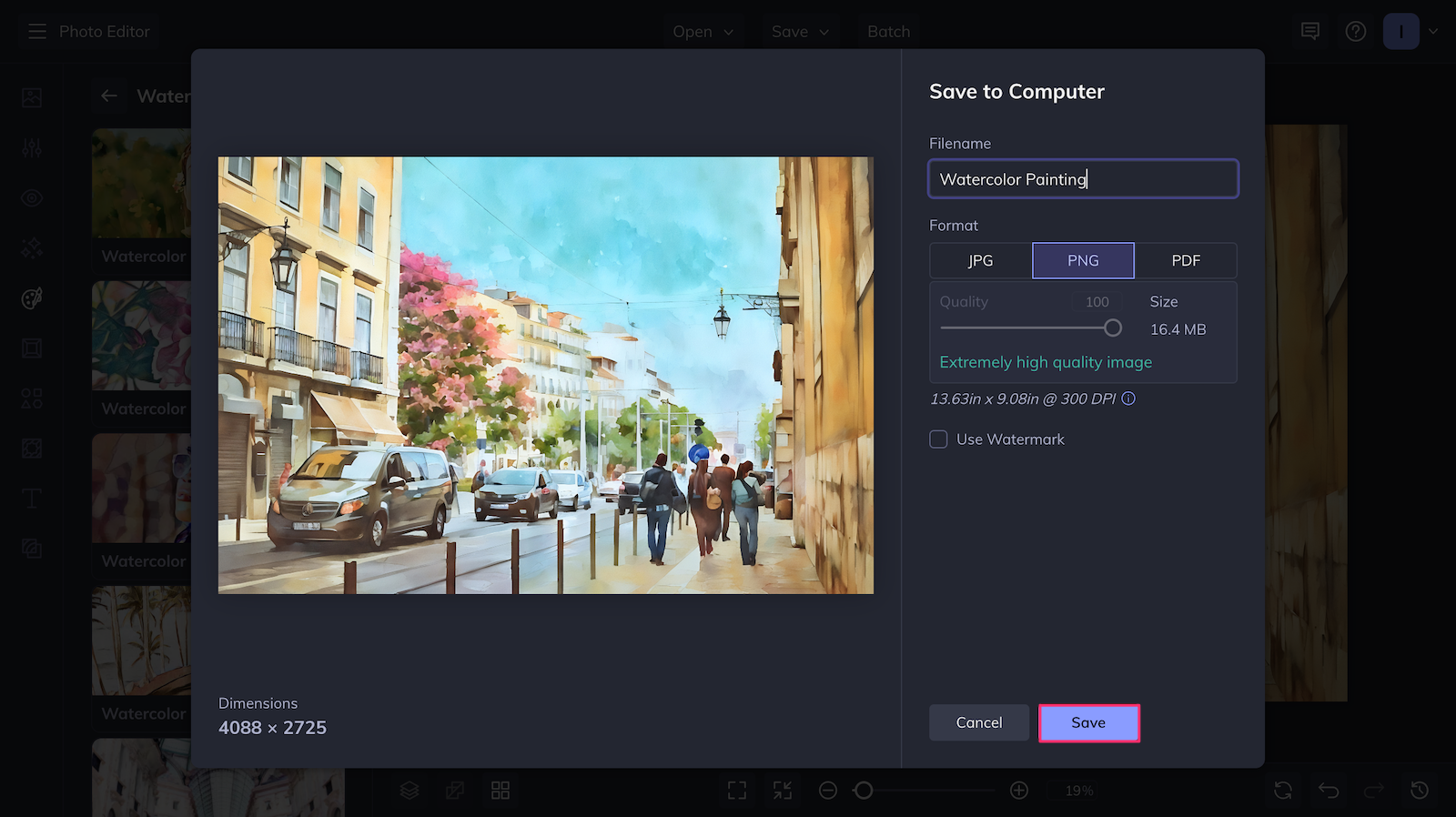 Turn Your Photos Into Watercolor Paintings in One Click | Learn BeFunky