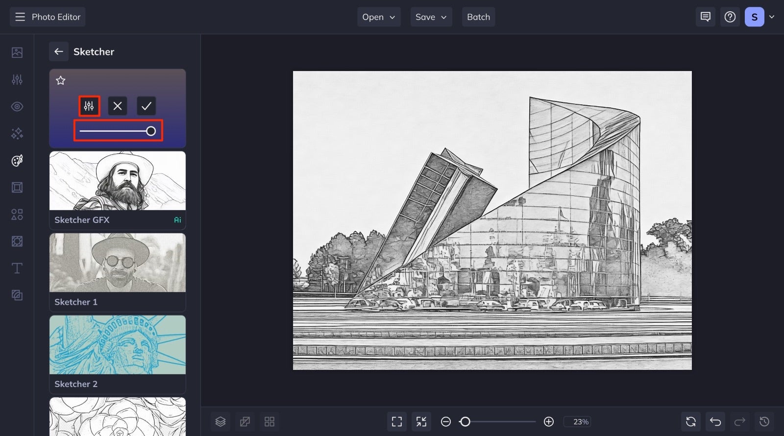 Turn Your Photo Into a Charcoal Drawing With AI Sketch Effects | Learn ...