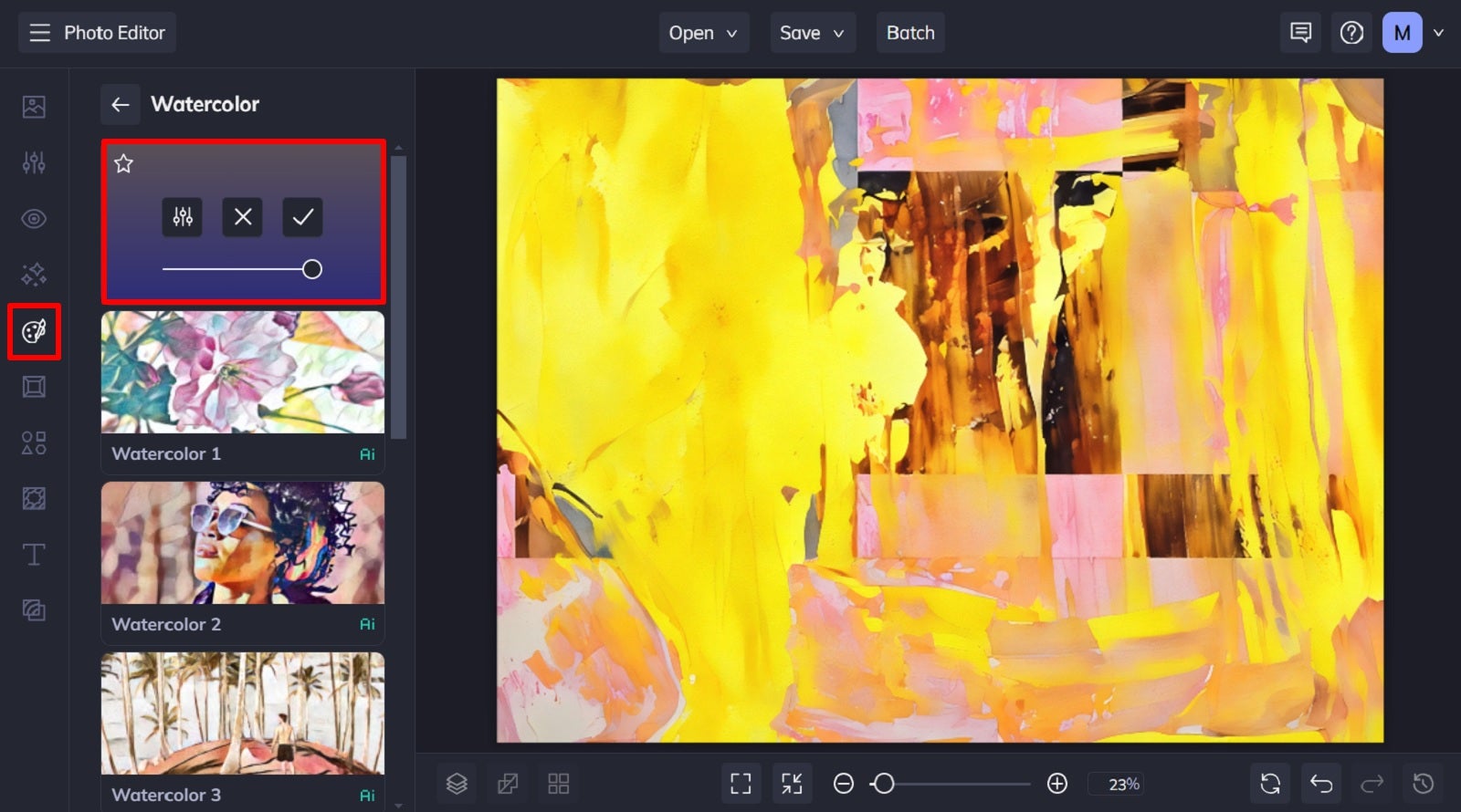 Turn Your Abstract Art Into a Watercolor Painting | Learn BeFunky