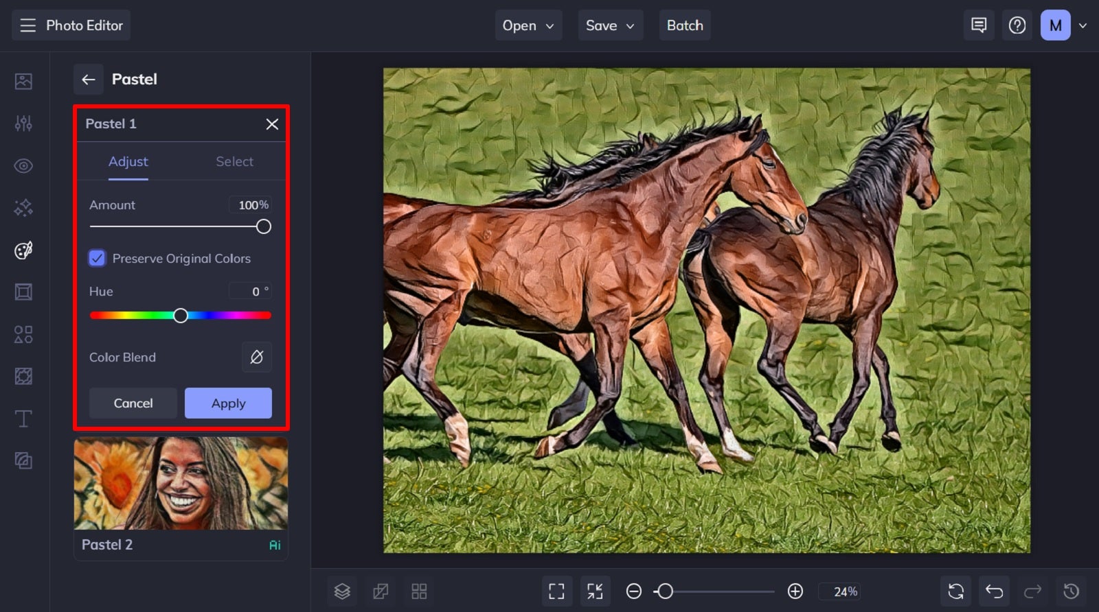 How to Turn a Photo Into a Pastel Drawing | Learn BeFunky