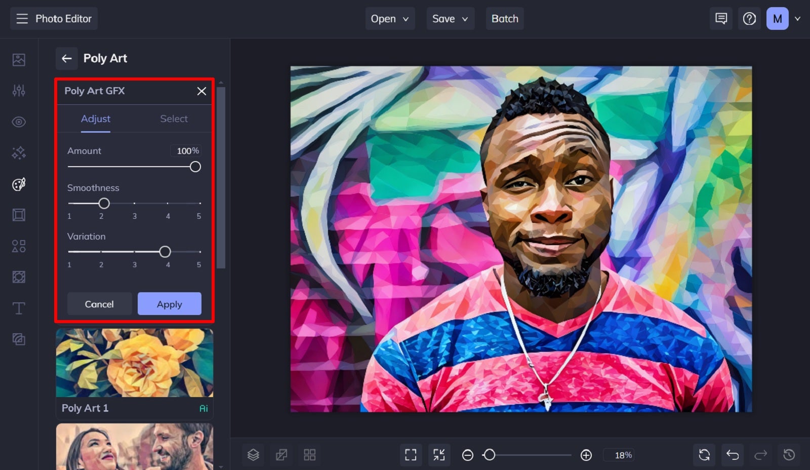 How to Turn a Photo Into Polygon Art | Learn BeFunky