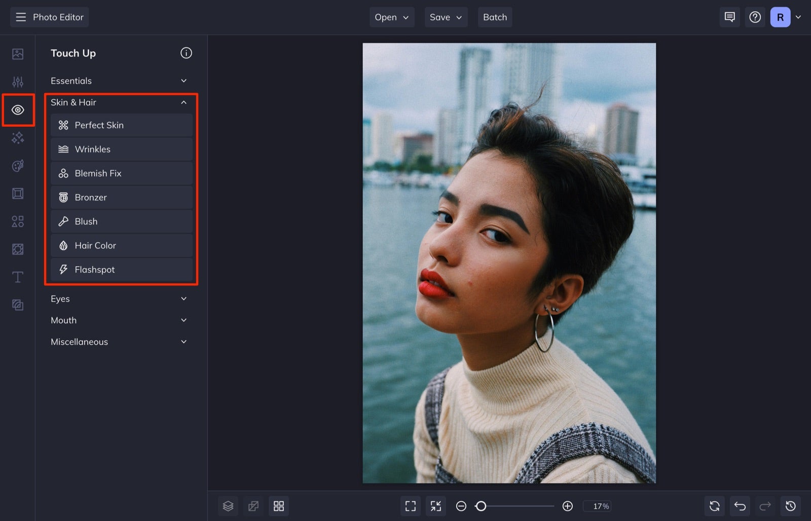 Learn the Basics of Retouching Skin and Hair With BeFunky’s Touch Up ...
