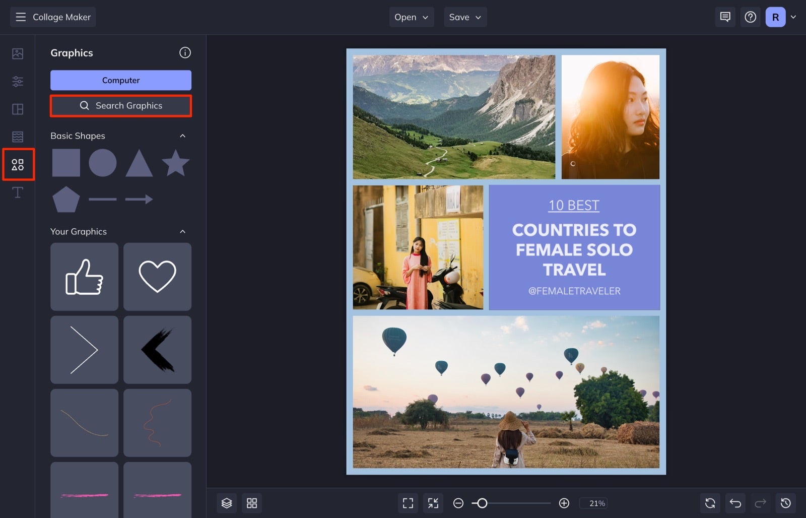 How to Enhance Your Digital Collages With Graphics | Learn BeFunky