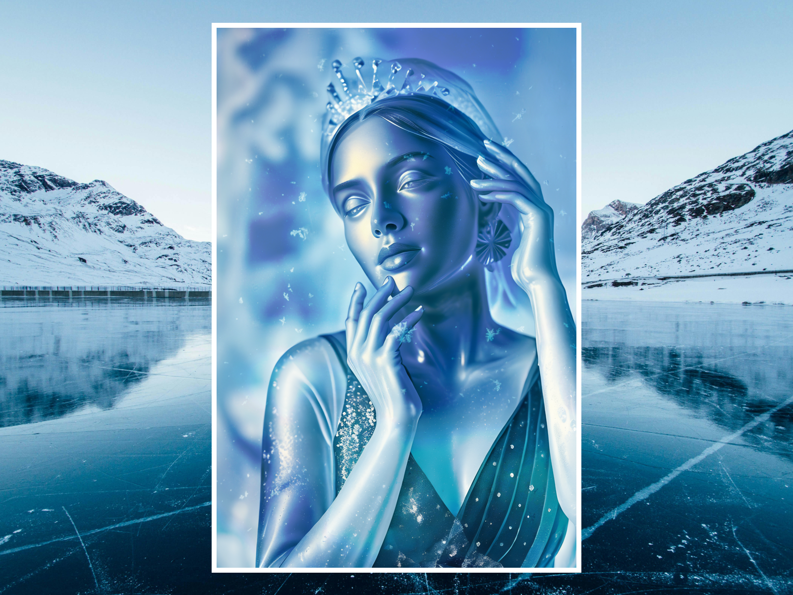 Turn Portraits Into Ice Sculptures With the Deep Freeze Effect | Learn ...