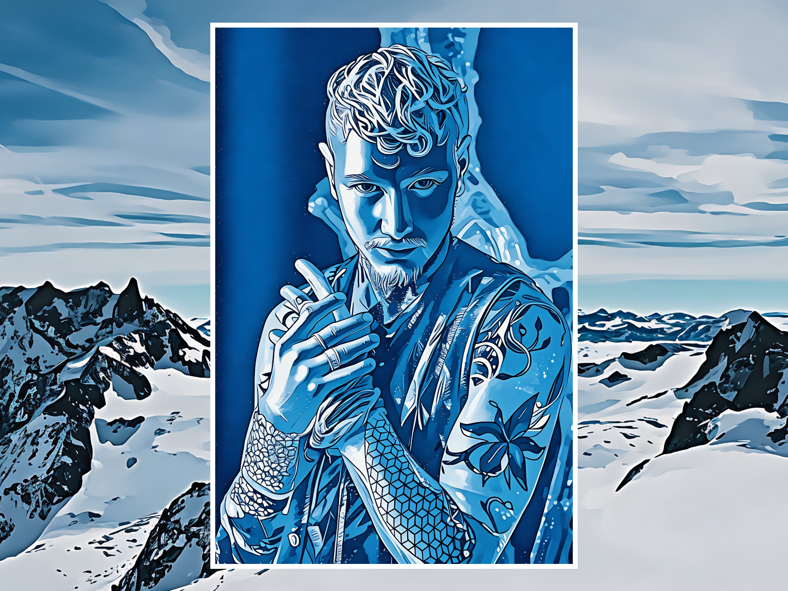 Turn Portraits Into Ice Sculptures With the Deep Freeze Effect | Learn ...