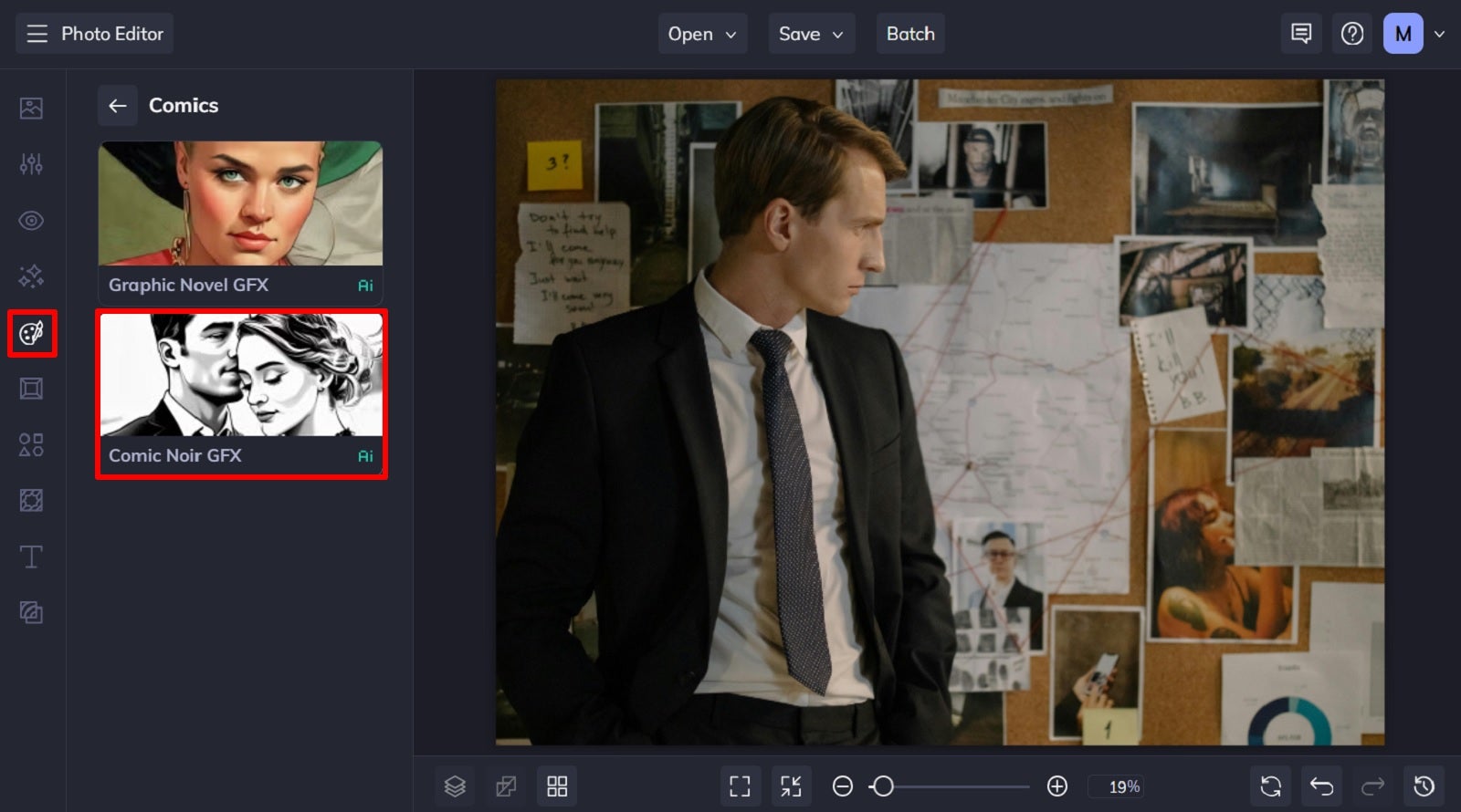 How to Use BeFunky’s Noir Comic Creator | Learn BeFunky