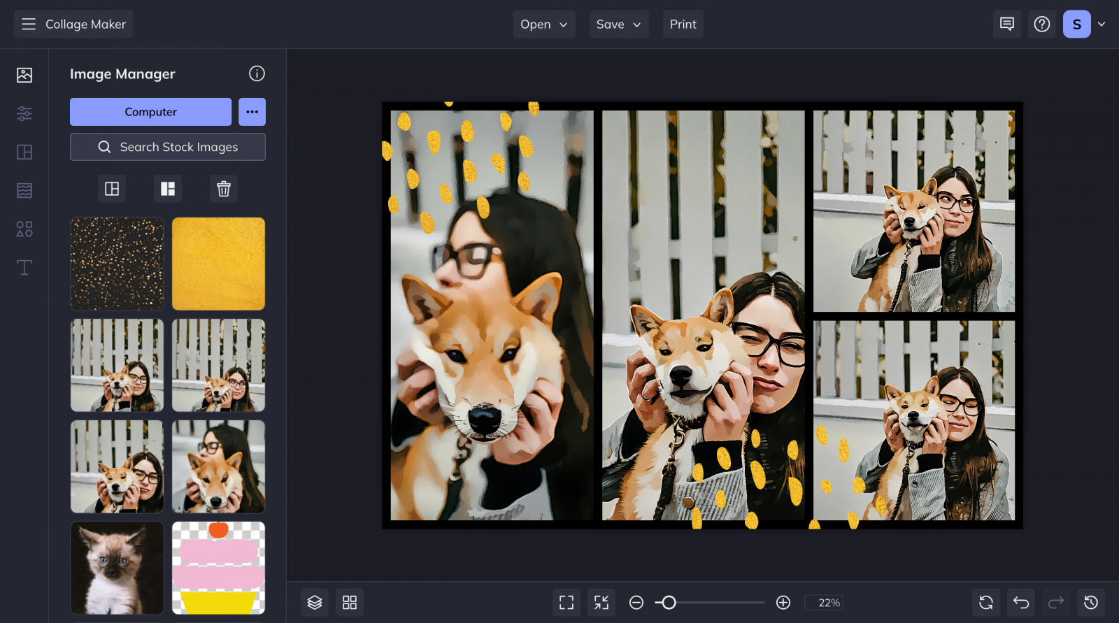 Design Creative Collage Postcards With Artistic Effects | Learn BeFunky