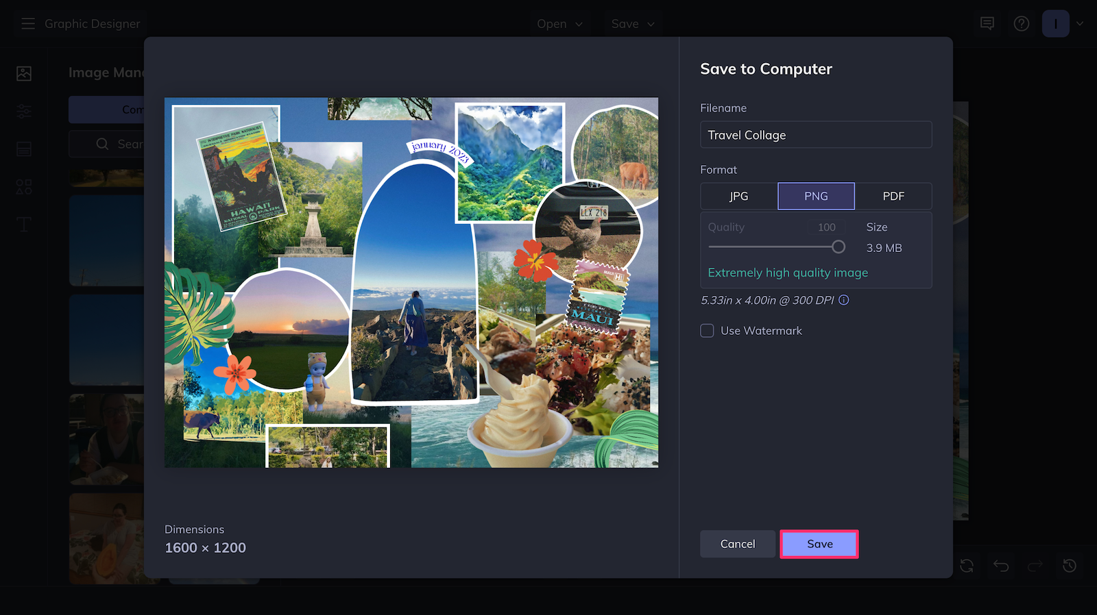 How to Make a Custom Collage in the Graphic Designer | Learn BeFunky