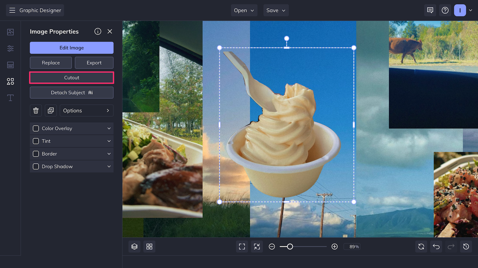 How to Make a Custom Collage in the Graphic Designer | Learn BeFunky