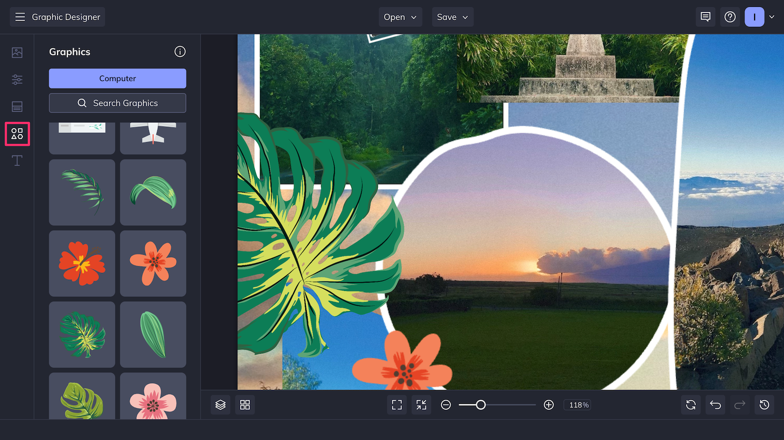 How to Make a Custom Collage in the Graphic Designer | Learn BeFunky