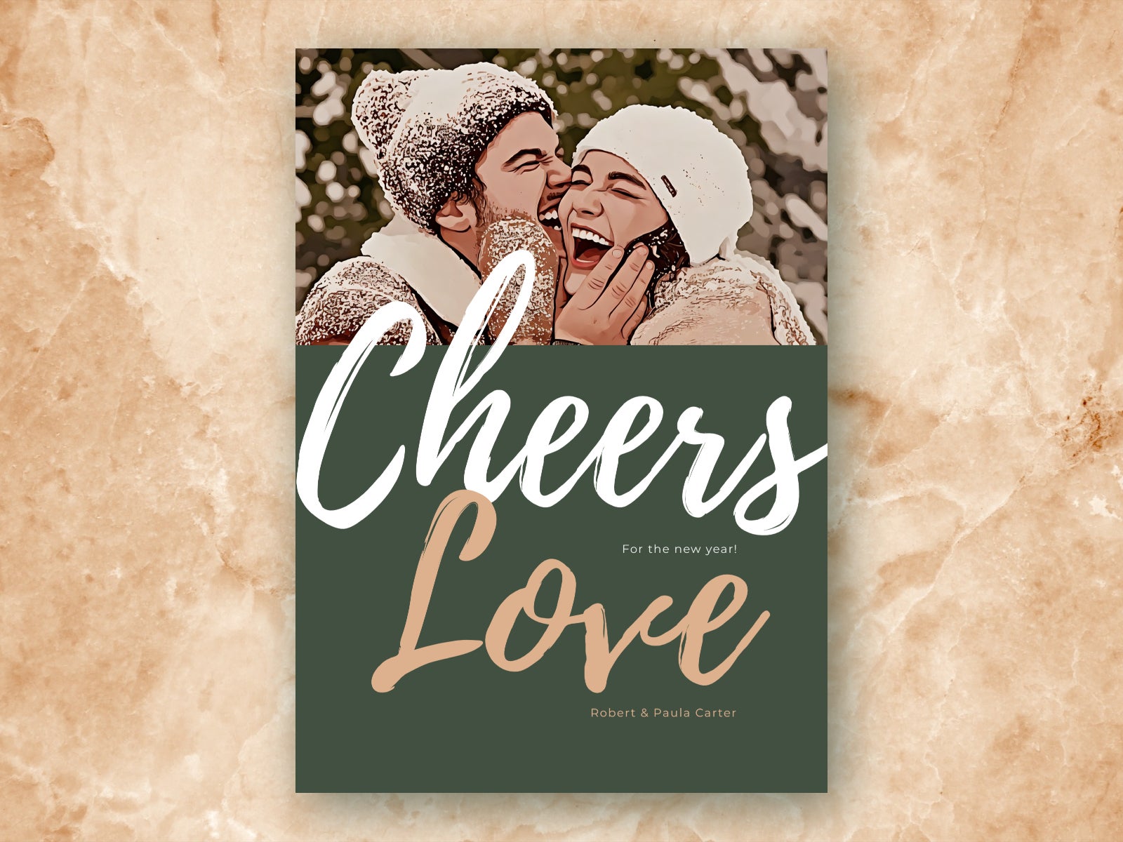 Customize Happy New Year Greeting Card Templates in Seconds | Learn BeFunky