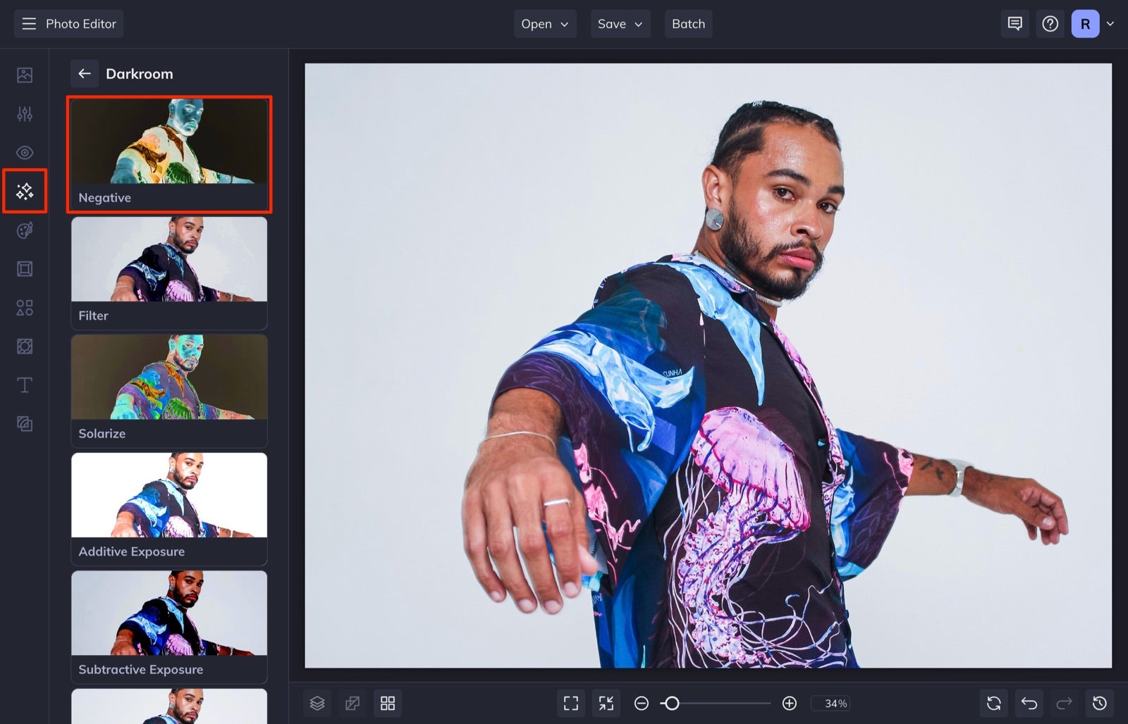 Meet the Darkroom Category: Solarize and Negative Photo Effects | Learn ...