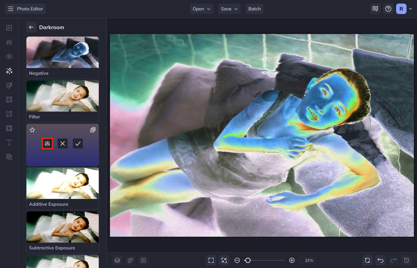 Meet the Darkroom Category: Solarize and Negative Photo Effects | Learn ...