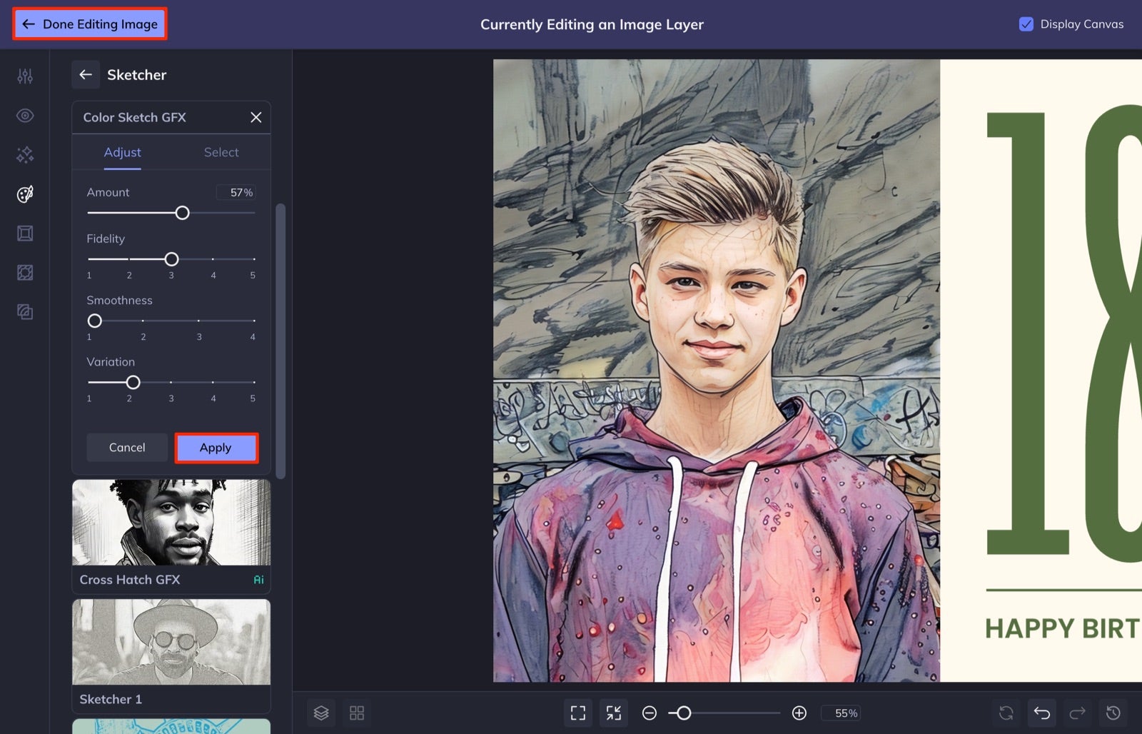 Design Creative Cards With Photo to Sketch Effects | Learn BeFunky