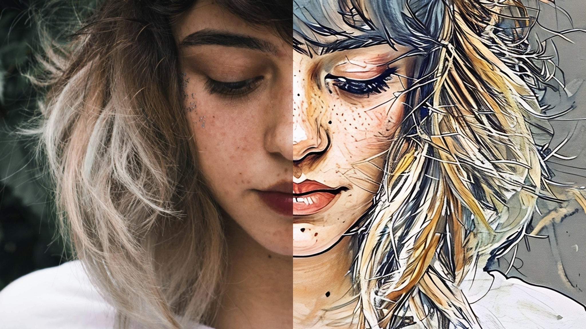 Turn Any Portrait Photo Into a Colored Pencil Drawing | Learn BeFunky