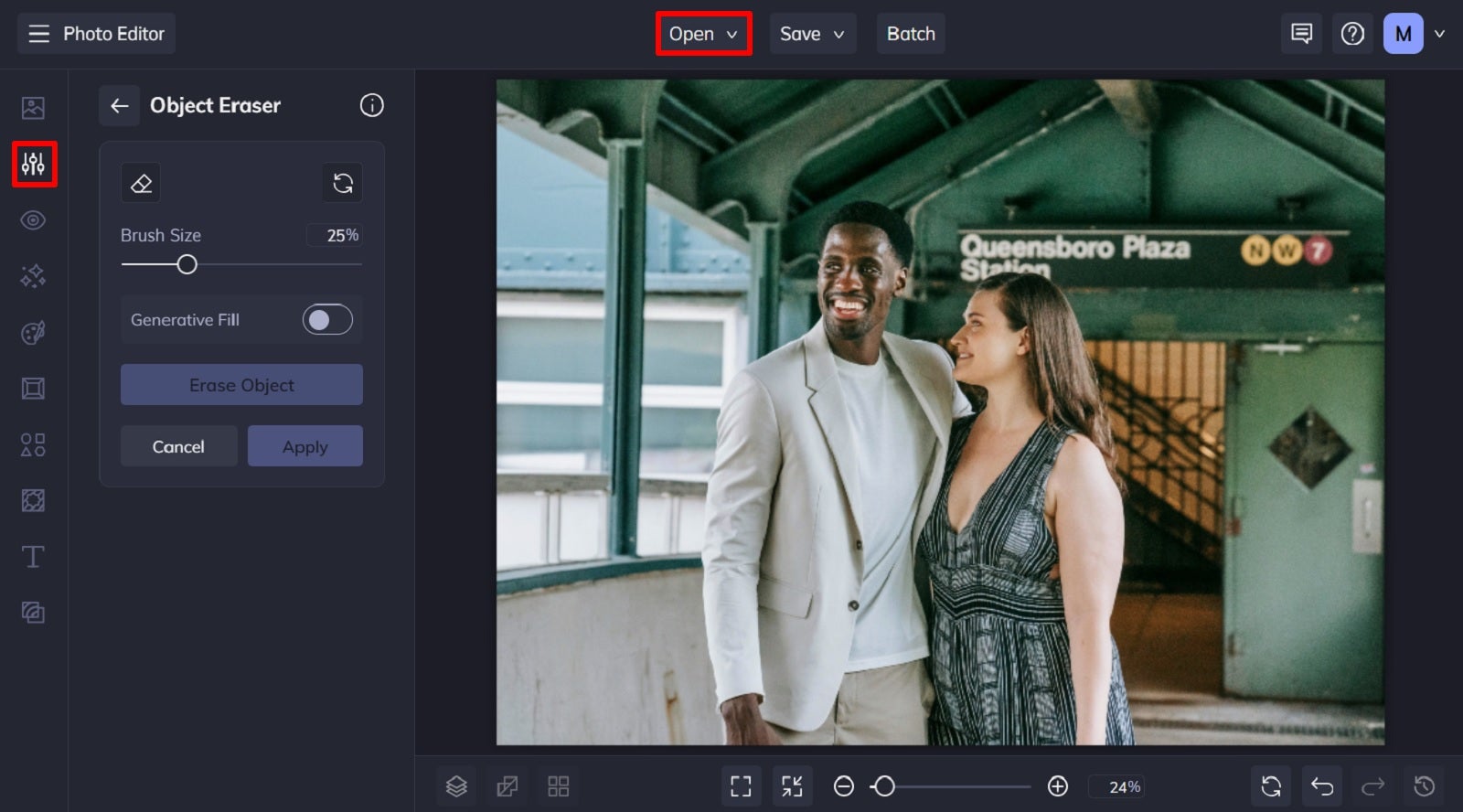 Easily Remove Text From Photos With the Object Eraser | Learn BeFunky