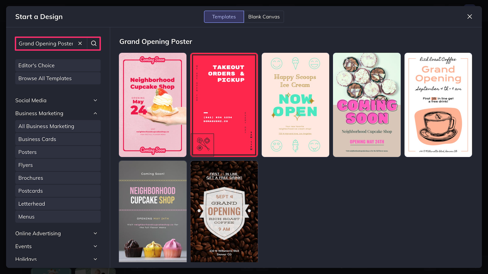 Build Buzz Before You Open With Custom Grand Opening Posters | Learn ...