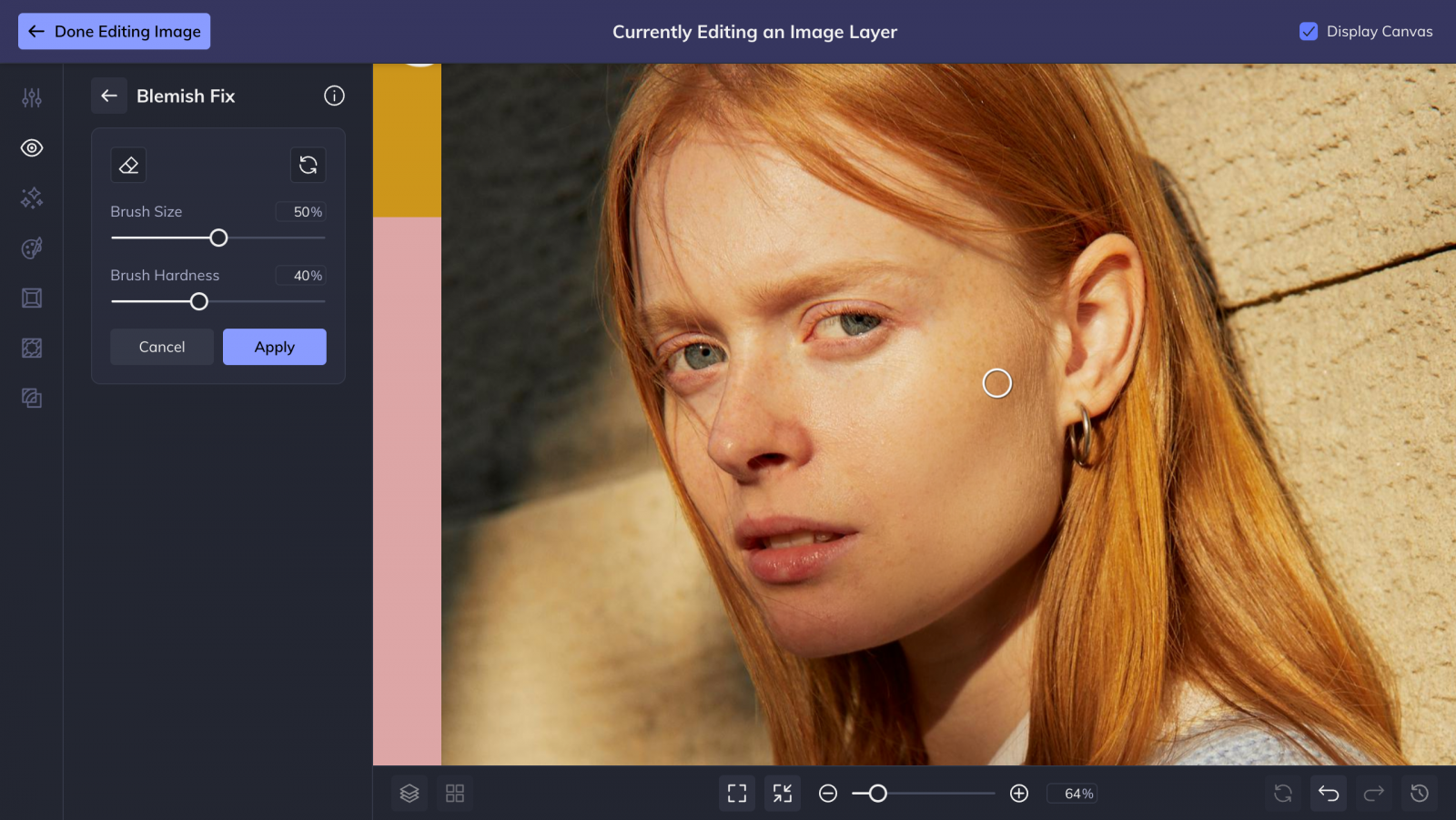 Enhance Portraits in Your Designs With Touch Up Tools | Learn BeFunky