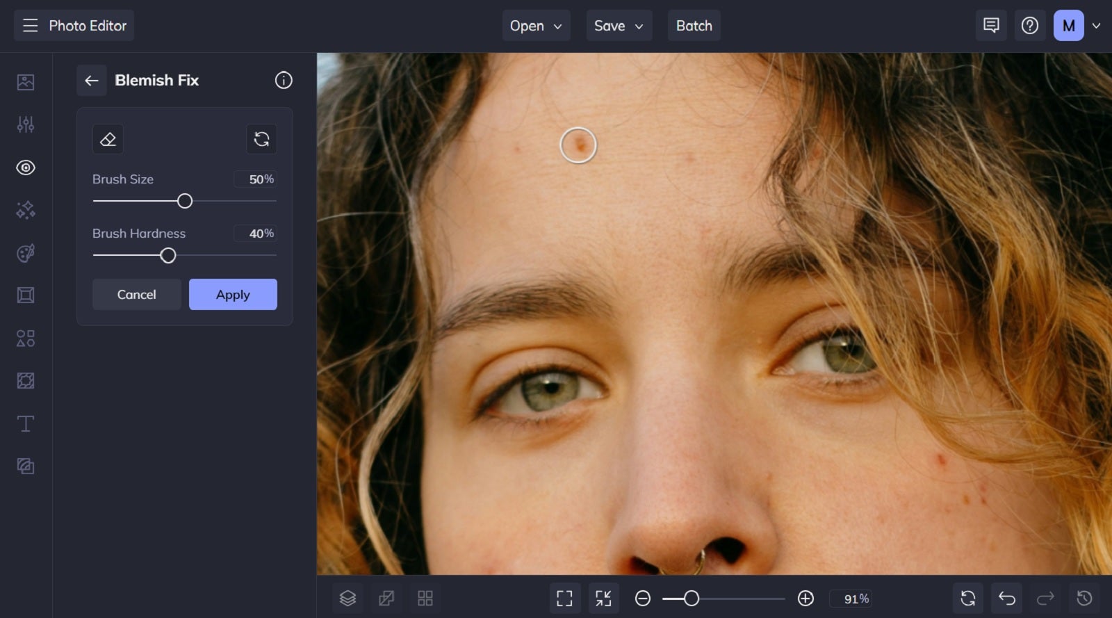 How to Remove Blemishes From Photos | Learn BeFunky