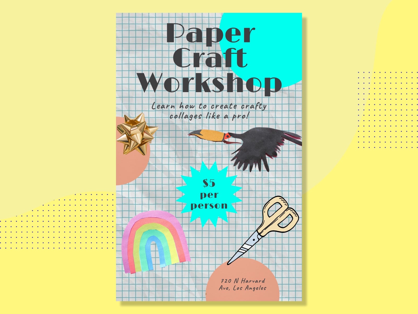 The Best Online Poster Maker for Your Next Workshop Event | Learn BeFunky