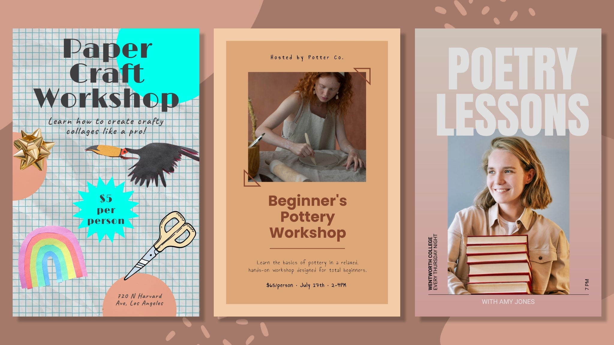 The Best Online Poster Maker for Your Next Workshop Event | Learn BeFunky