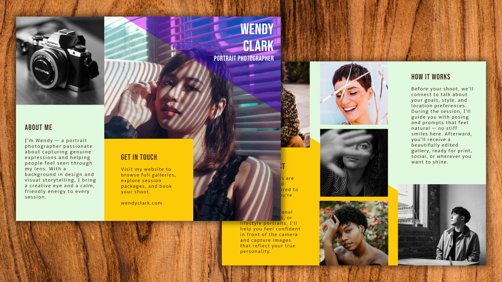 How to Make a Professional Photography Brochure That Wins Clients ...