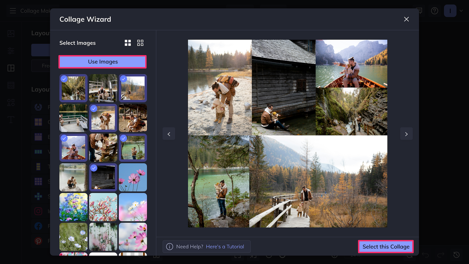 How to Create a Scrapbook With the Collage Wizard | Learn BeFunky