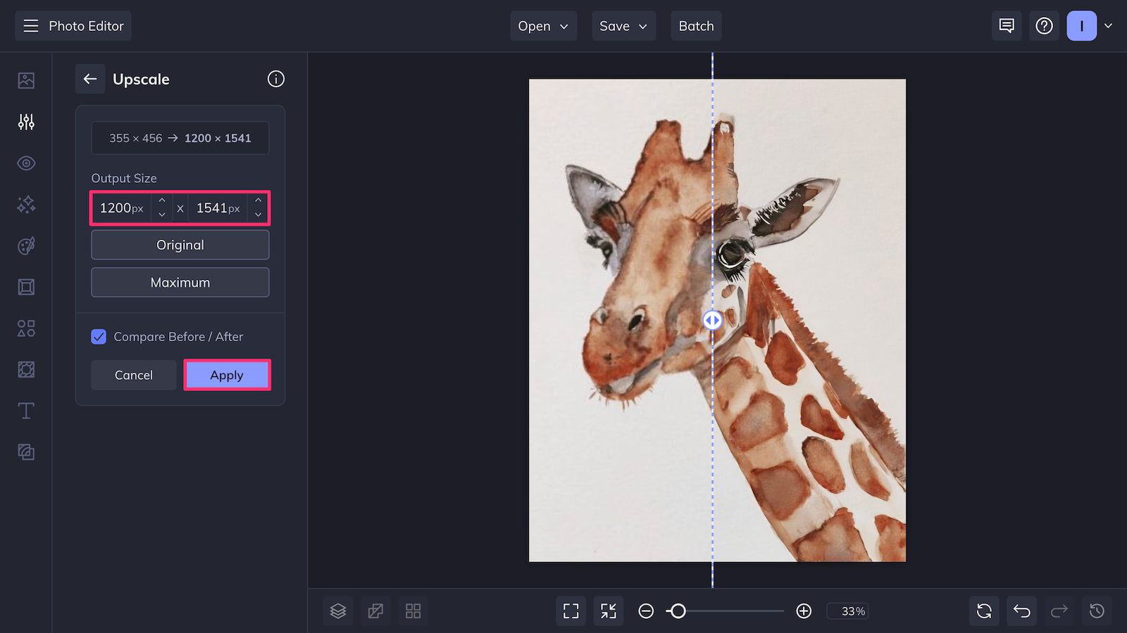 Turn Low-Res Art Into High-Quality Prints | Learn BeFunky
