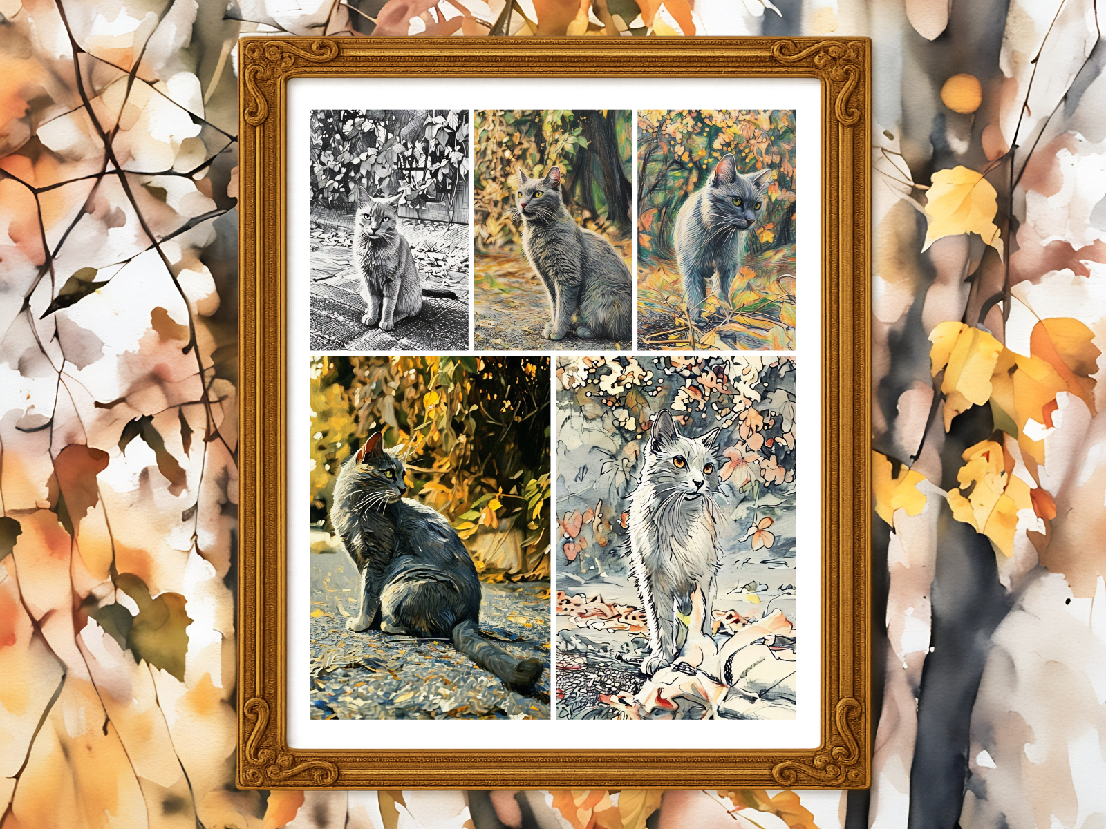 Design a Pet Photo Collage You Can Print or Frame | Learn BeFunky